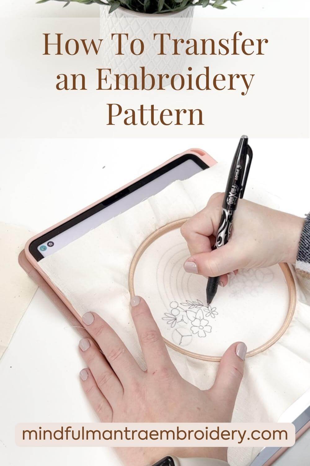 How To Transfer Embroidery Pattern How To Print Embroidery Patterns