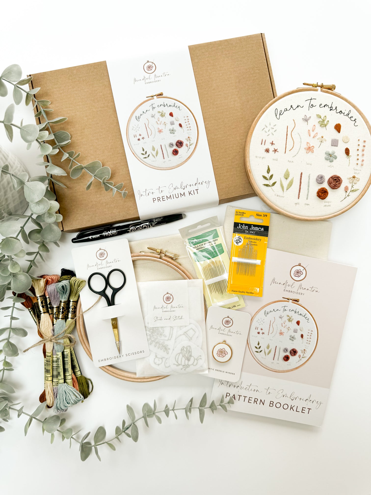 Mindful Mantra Embroidery