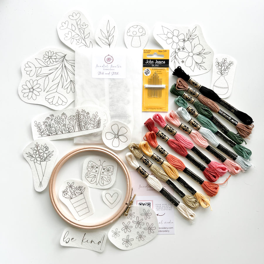 Embroidery Kits– Mindful Mantra Embroidery