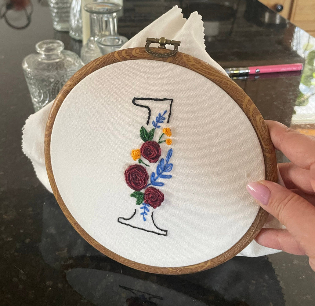 I used this pattern to create my wedding table numbers (as well as ...