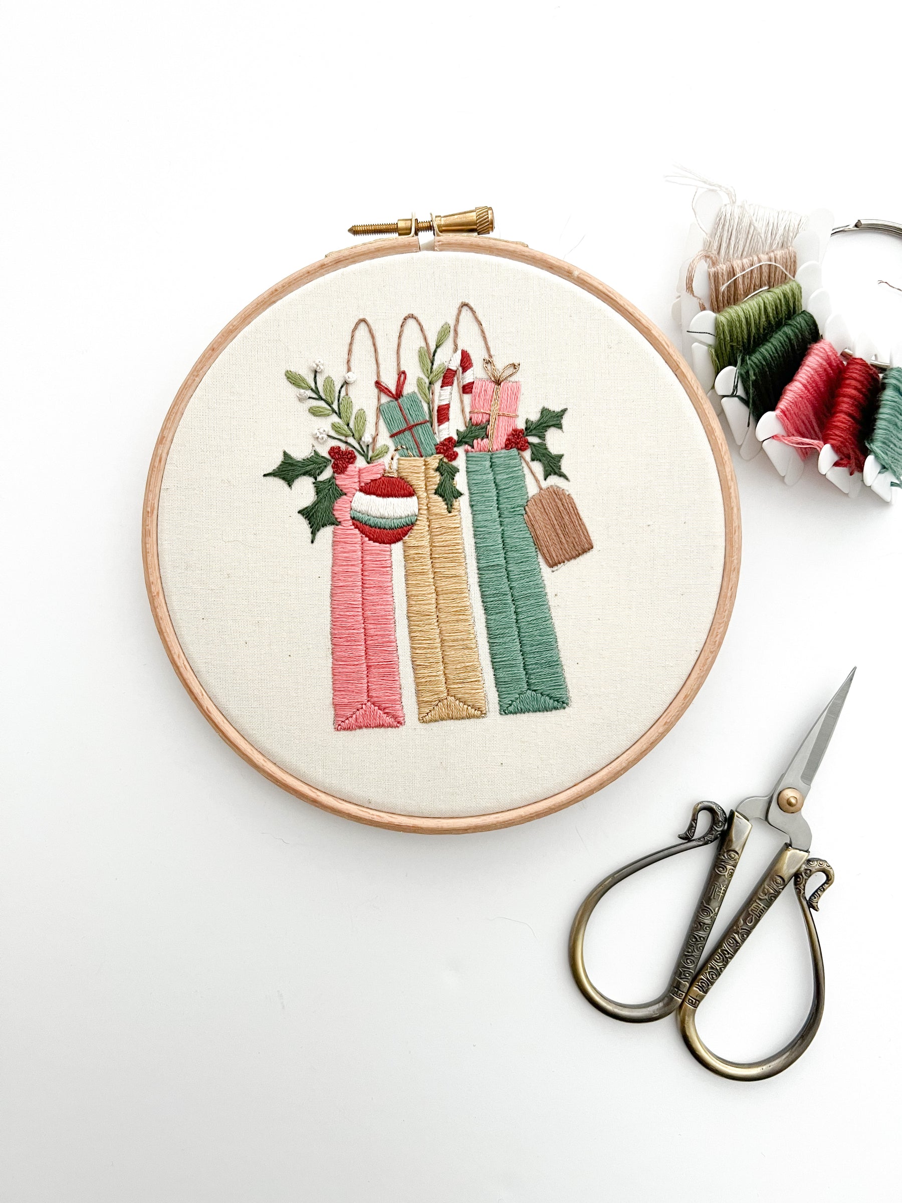Christmas Collection– Mindful Mantra Embroidery