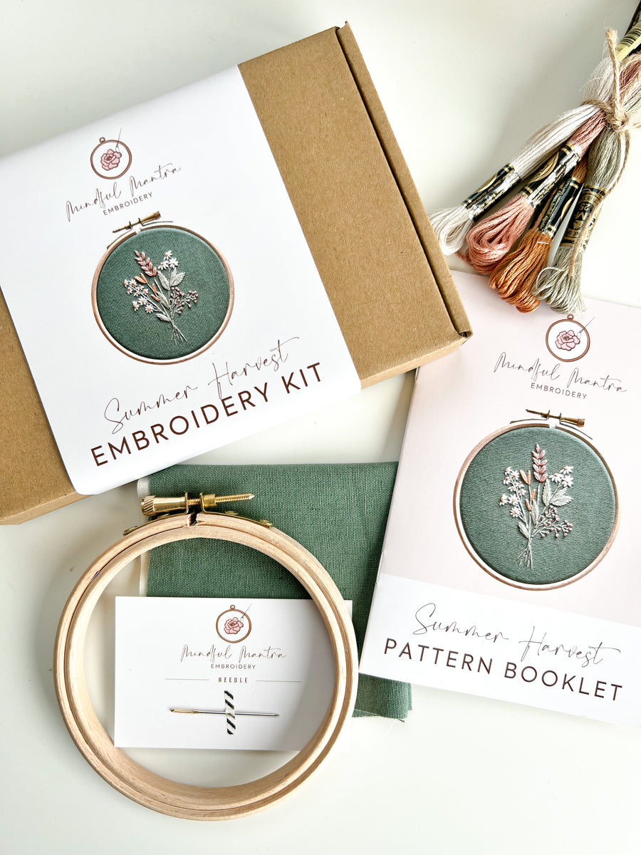 Embroidery Kits– Mindful Mantra Embroidery