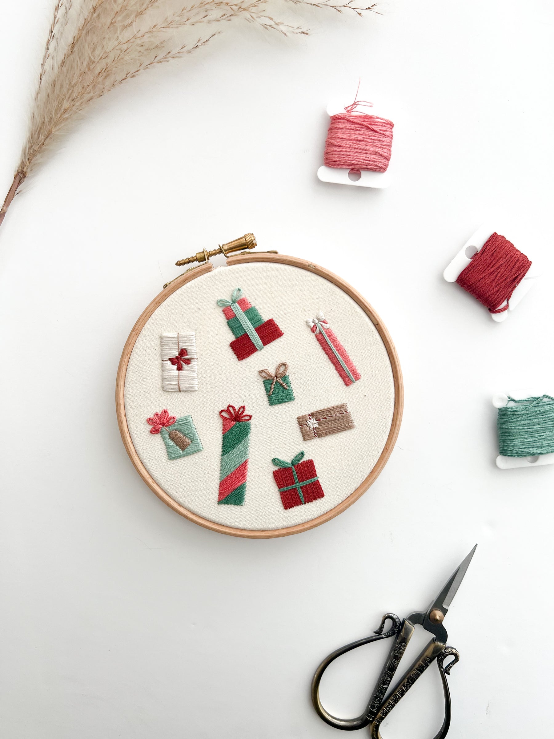 Christmas Collection– Mindful Mantra Embroidery